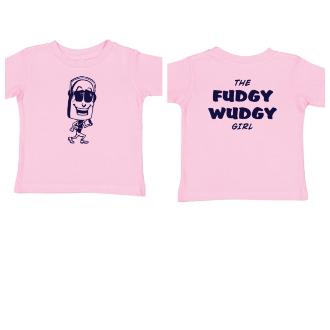 Toddler Tee – Pink – The Fudgy Wudgy Girl | The Fudgy Wudgy Man